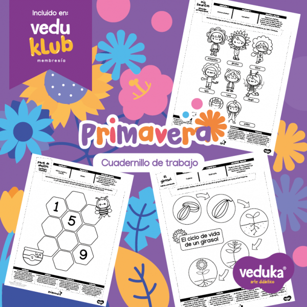 Cuadernillo Primavera – Veduka Arte Didáctico