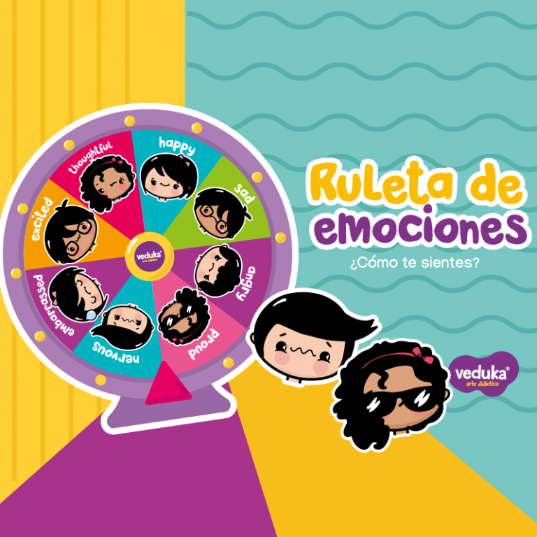 Ruleta de emociones (Power Point Descargable) – Veduka Arte Didáctico